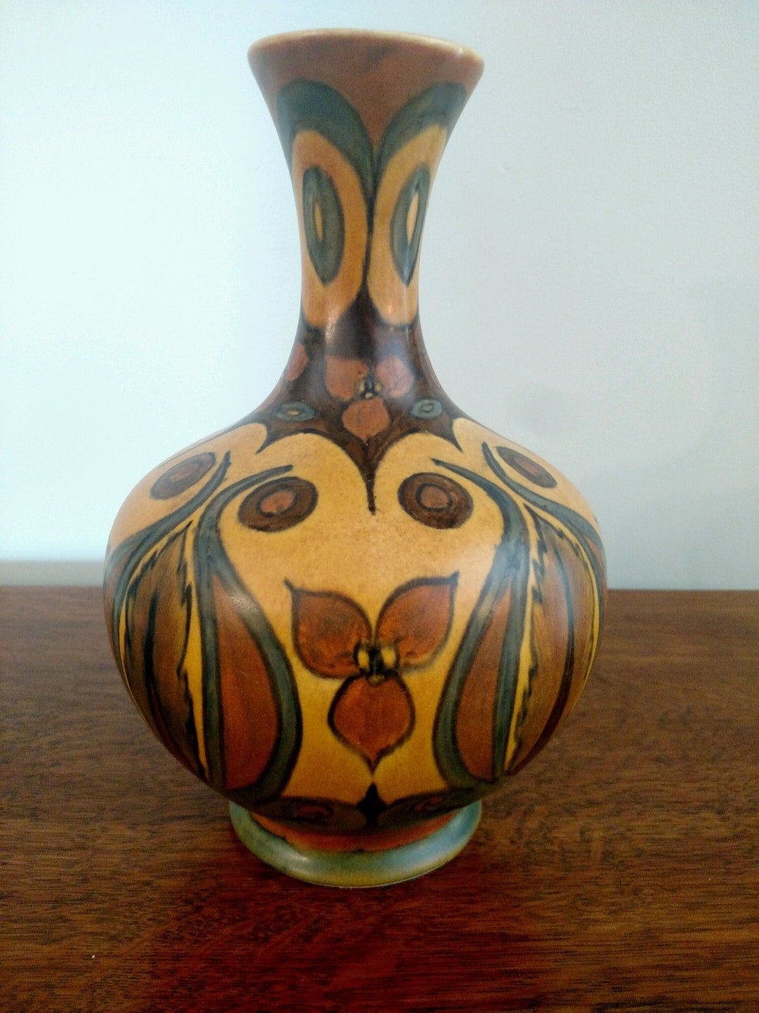 Chameleon Ware Art Pottery Vase - Etsy