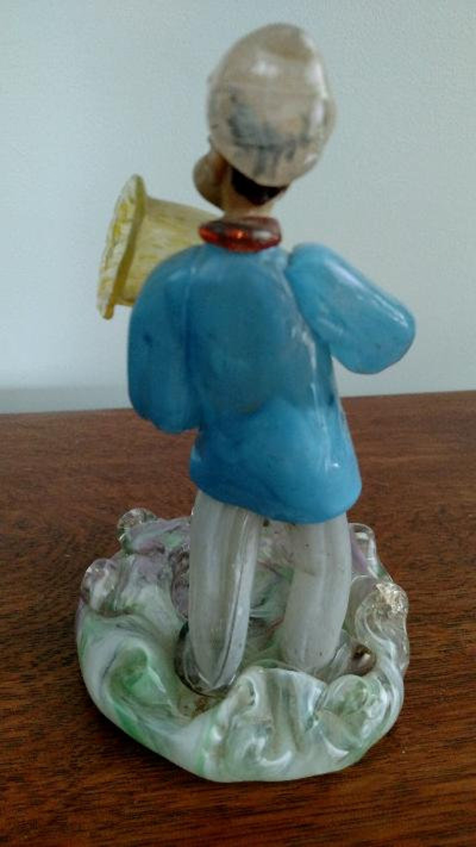 Czechoslovakian Bohemian Art Glass Tuba Player Figurine - Etsy