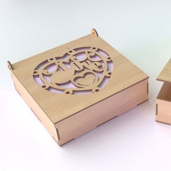 Vectores de cajas de mdf - Etsy México