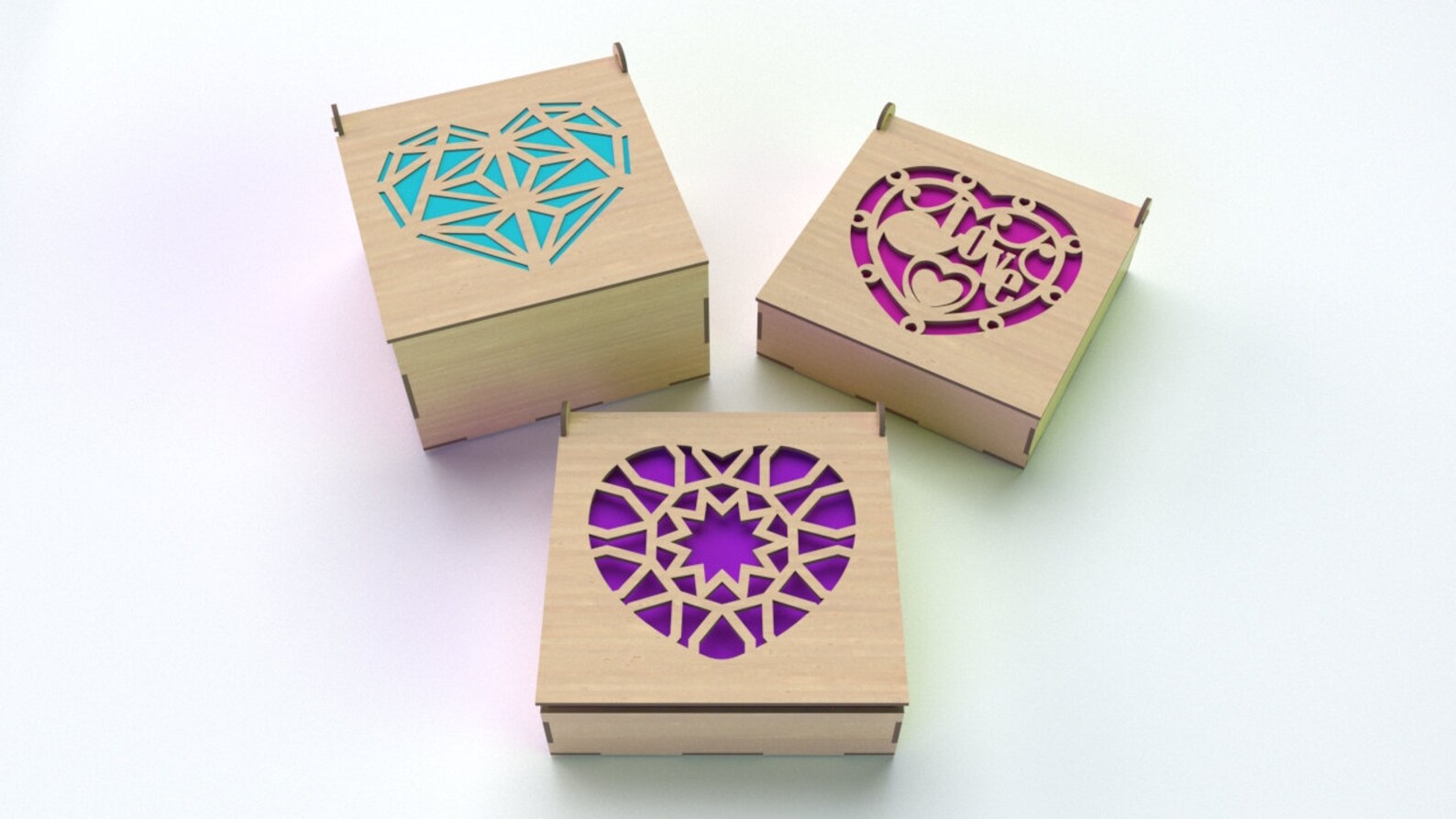 Gift Boxes Laser Cut - Etsy