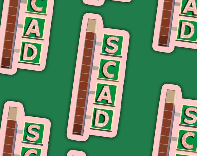 Personalized SCAD Graduation Banner // Custom Savannah College of Art ...