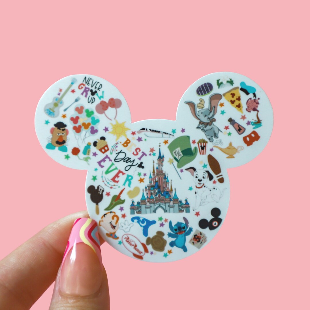 Everything Disney Sticker, Disney World Sticker, Disney Stickers, Magic ...