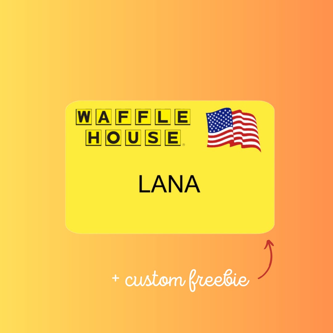 Lana Waffle House Sticker, Lana Del Rey Sticker, Waffle House Sticker ...