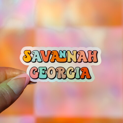 Electronics & Accessories Custom Sticker Savannah Sticker Savannah ...