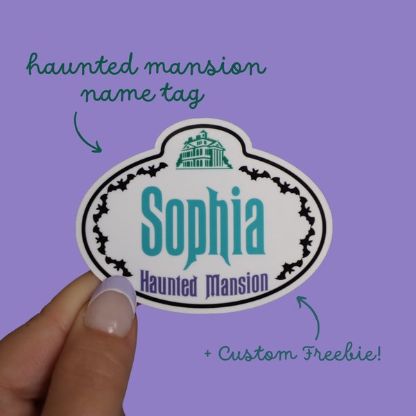 Haunted Mansion Sticker - Etsy