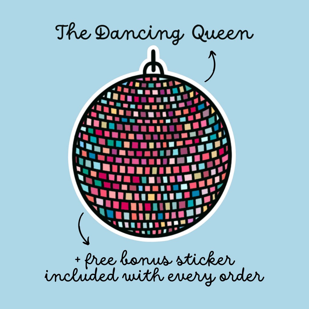 Disco Sticker, Groovy Sticker, Coquette Stickers, Girly Stickers ...