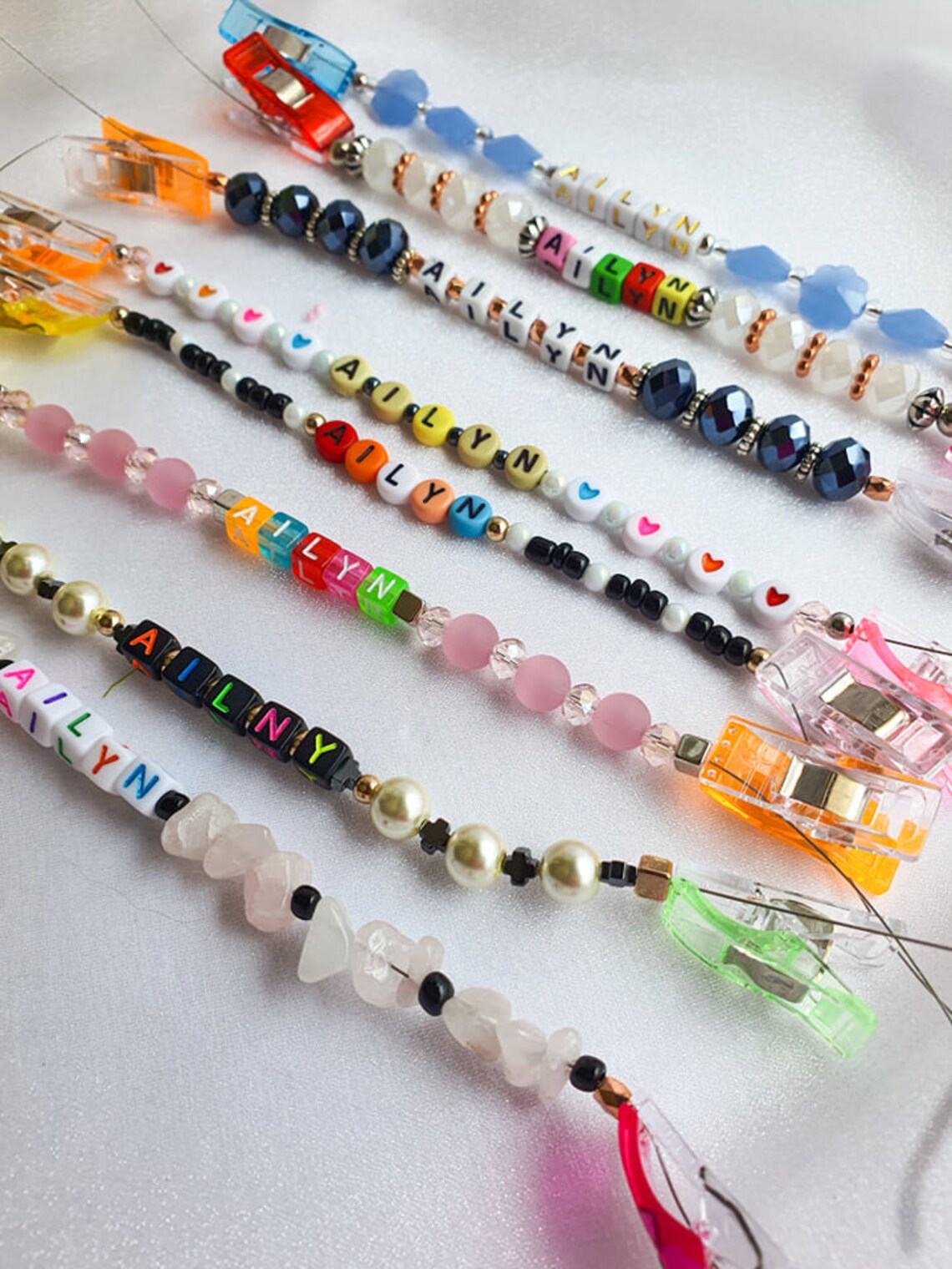 Stethoscope I.D tag customize I.D tag with beads stethoscope | Etsy