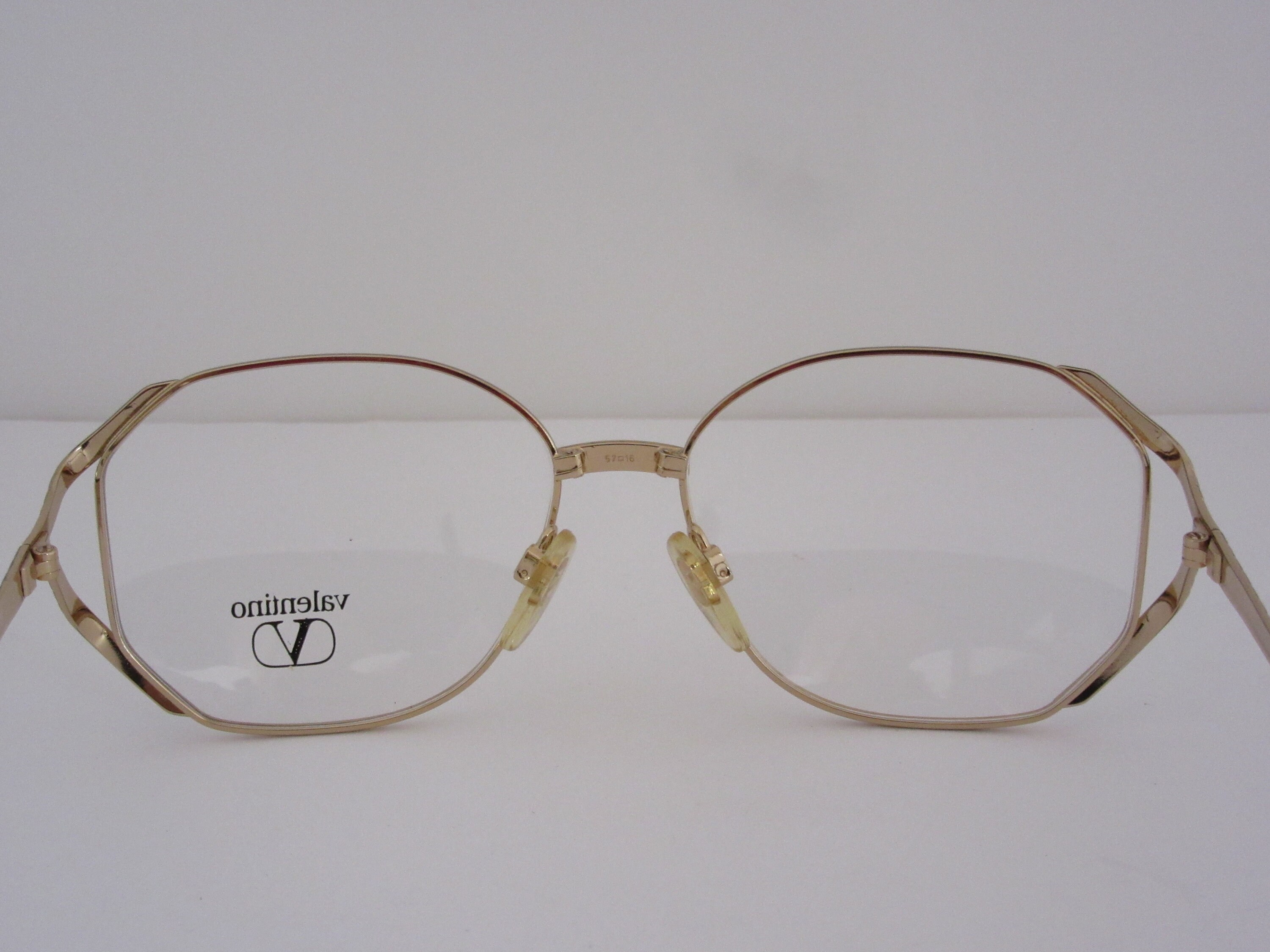VALENTINO Mod. V379 1018 Women's Vintage Eyeglass Frames Italy 90s New ...