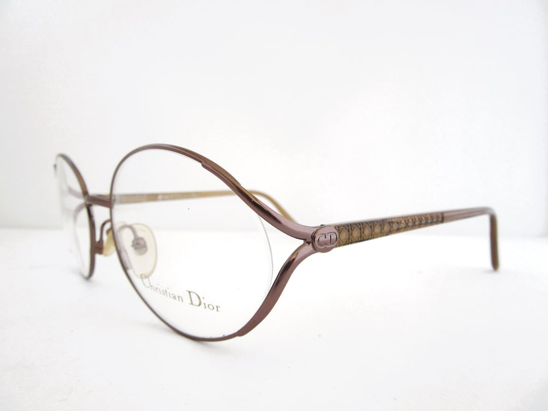 Vintage Christian Dior CD 3512 14W Women's Designer Eyeglass Frames 90s ...