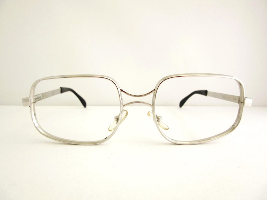 Vintage Rhodium Filos-prestige Unisex Eyeglass Frames Italy 80s New Old ...