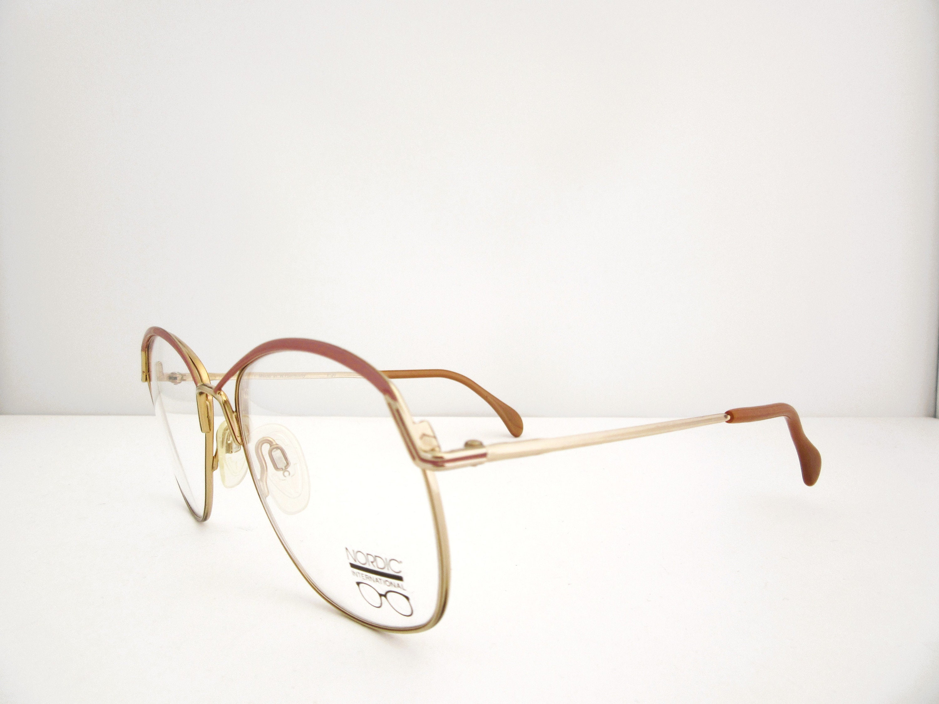 Nordic 'garbo' Women's Eyeglass Frames Germany Vintage New Old Stock - Etsy