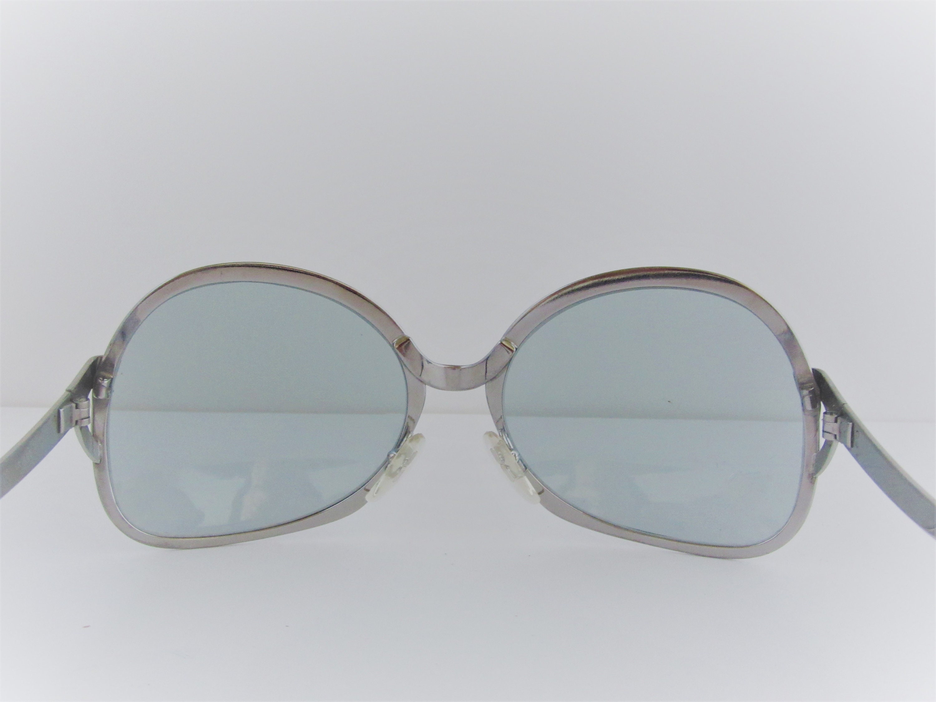 MENRAD Mod. 600 Women's Silver Metal Sunglasses Made in Germany 1970s ...