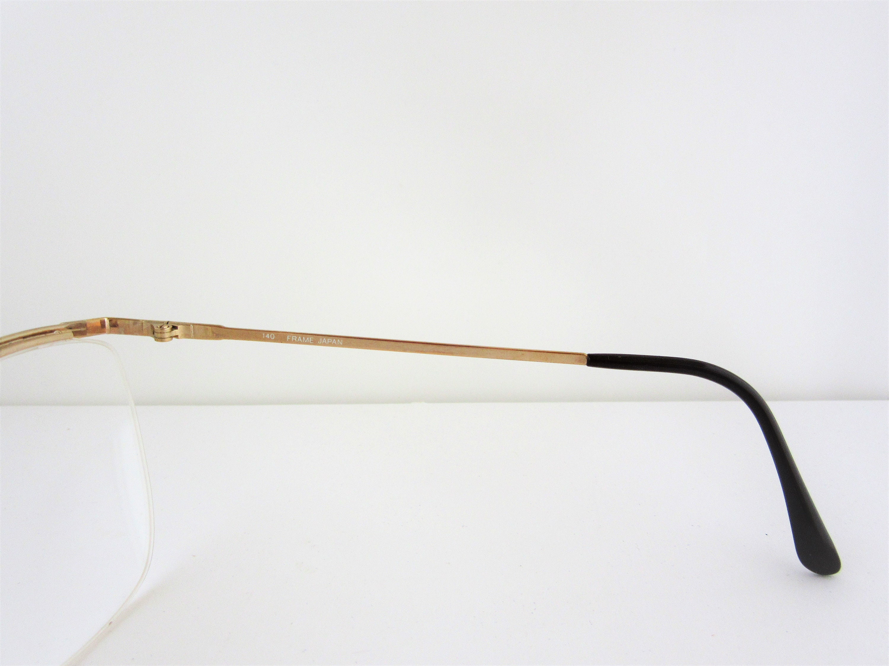 VIVA MODA 338 GTO Women's Semi Rimless Eyeglass Frames 90s Made in ...