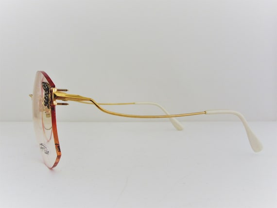 Vintage Eyeglasses Frames Women's Drill Mount FLAIR J… - Gem