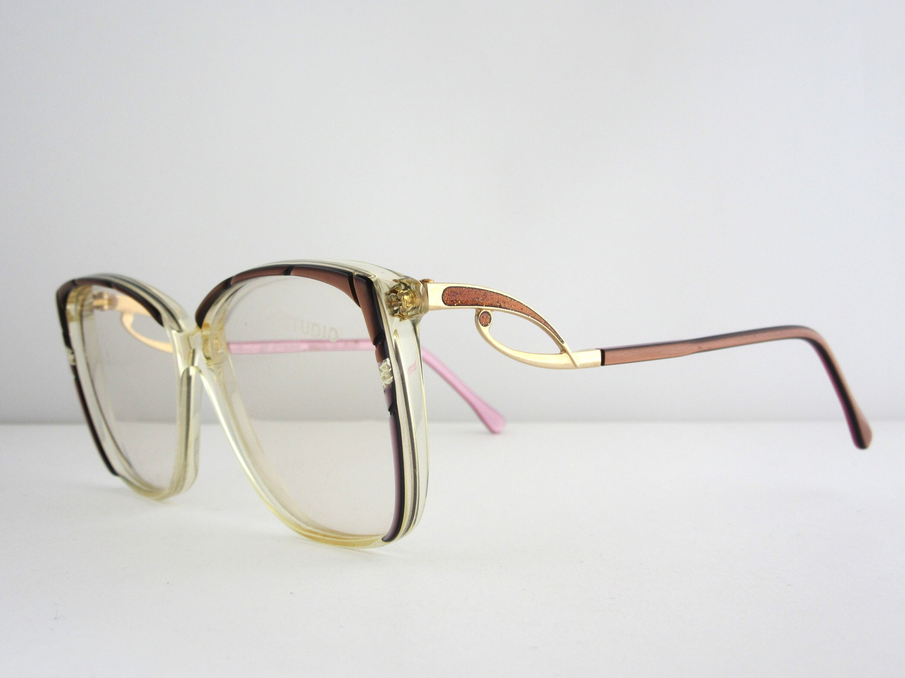 Women's Eyeglass Frames Studio Mod. Elba Vintage Italy 1980s New Old ...