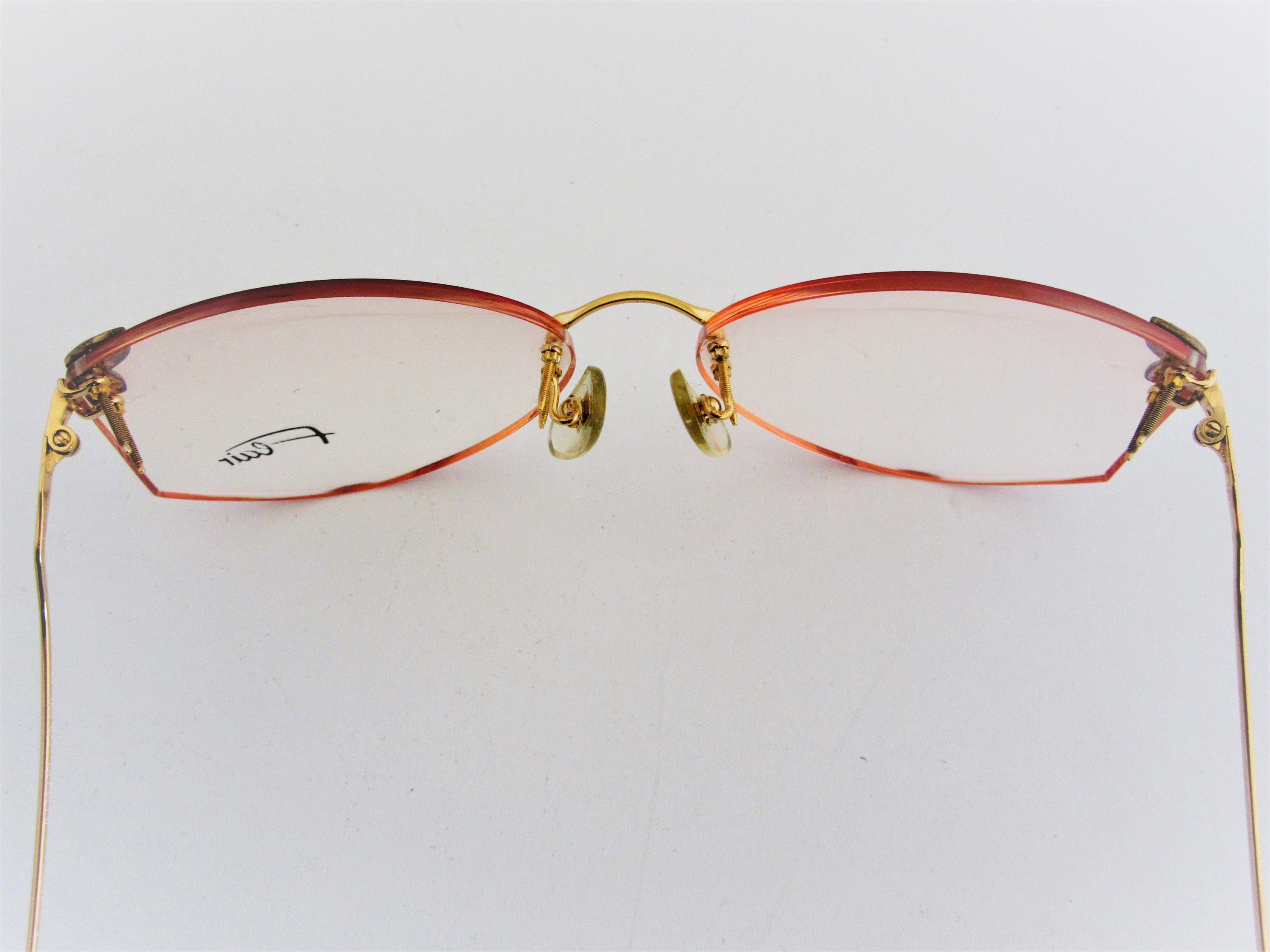 Vintage Eyeglasses Frames Women's Drill Mount FLAIR Jet Set 23 Germany ...