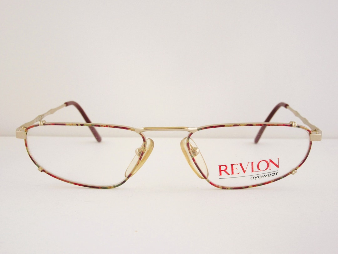 Revlon 9 by Classic Women's Half-eye Reading Eyeglass Frames Vintage France NOS - Etsy