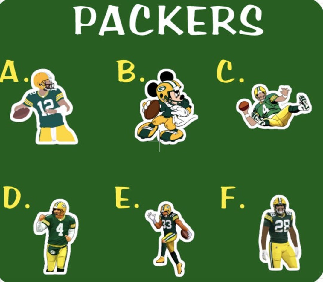 Greenbay Football Stickers - Etsy