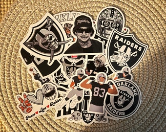 Las Vegas Raiders Stickers - Etsy