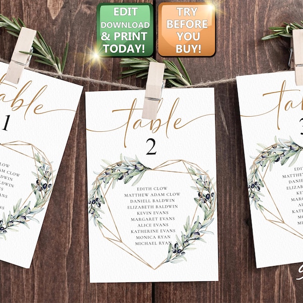 Italian Wedding Seating Chart - Etsy