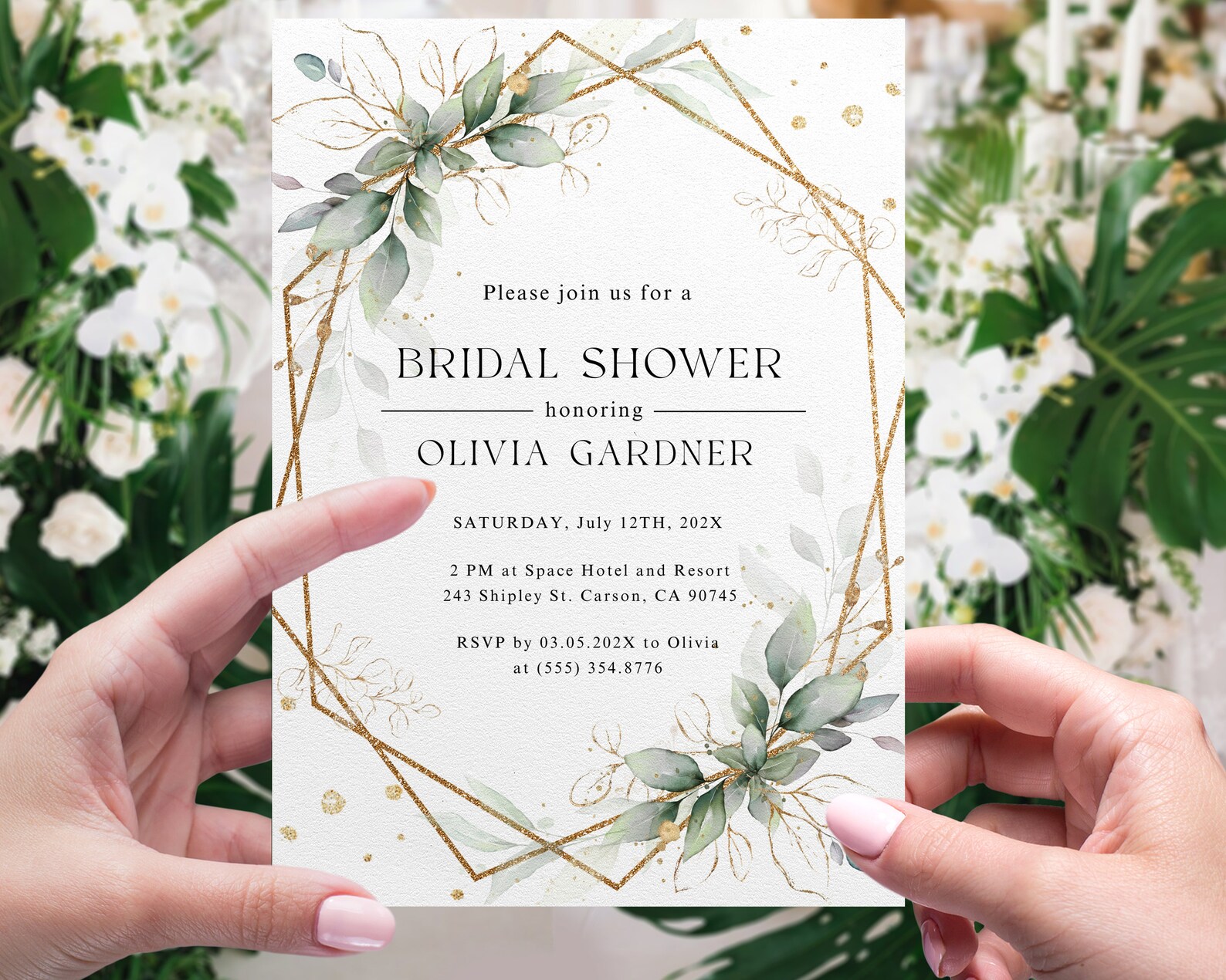 Bridal Shower Invitation Template Editable, Printable Bridal Shower ...