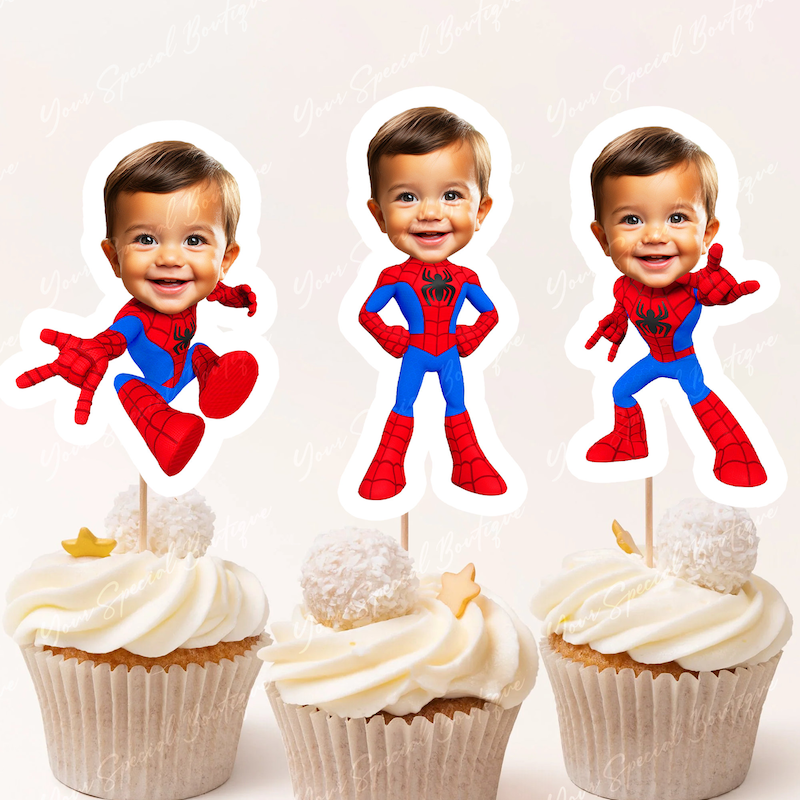 Spiderman Topper - Etsy