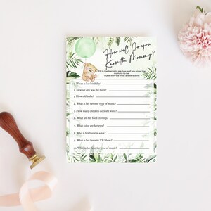 Game Who Knows Mommy, How Well Do You Know Mommy, She Rather Baby ...