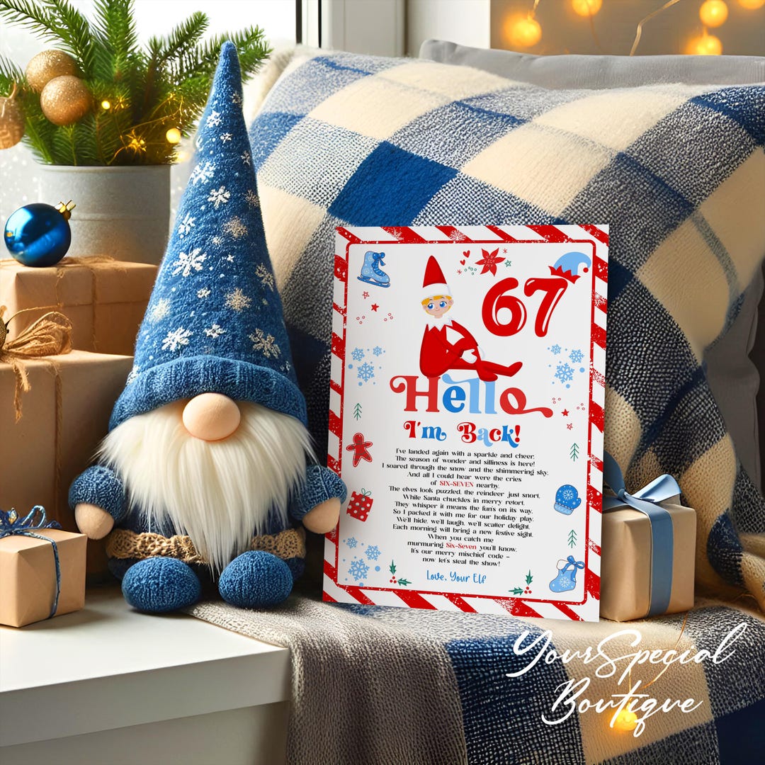 Carta de llegada del Elfo 67, Meme viral del Elfo 67, Carta de ...