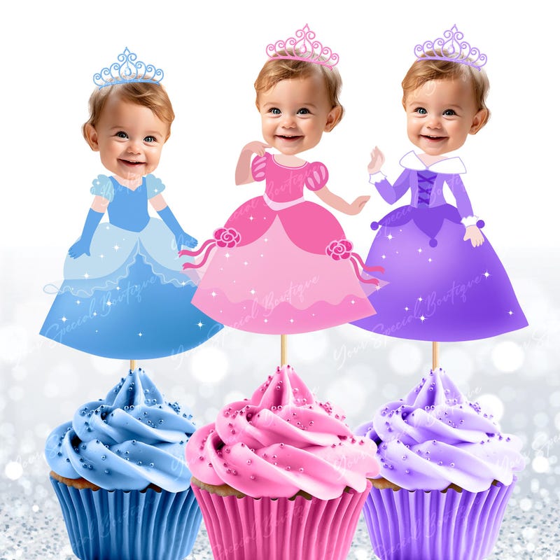 Disneys Princess Cake Topper - Etsy