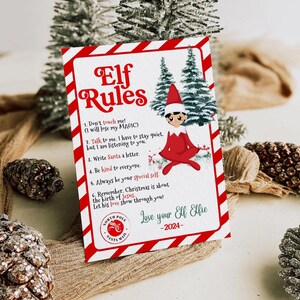 EDITABLE Elf Letter Bundle, Elf Activity Kit Bundle, Elf Arrival Letter ...