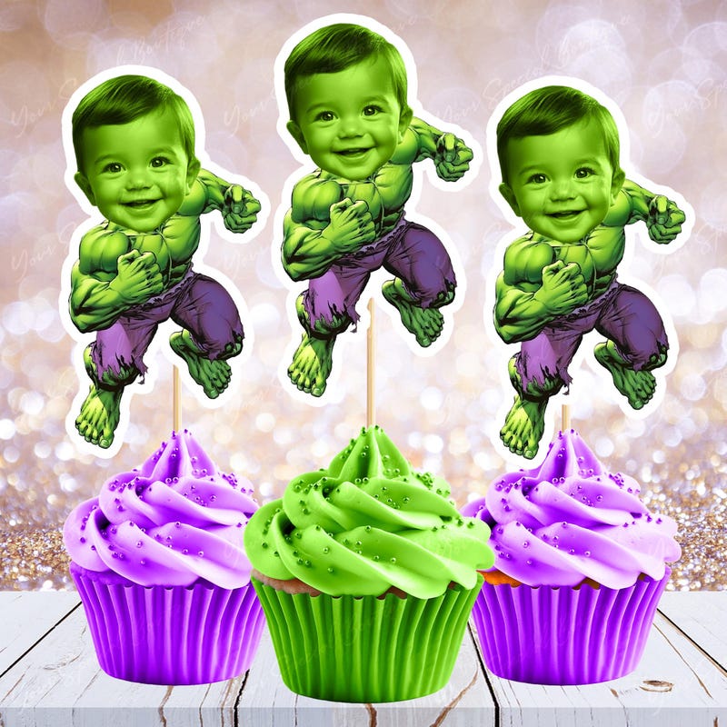 Hulk Cake Topper - Etsy