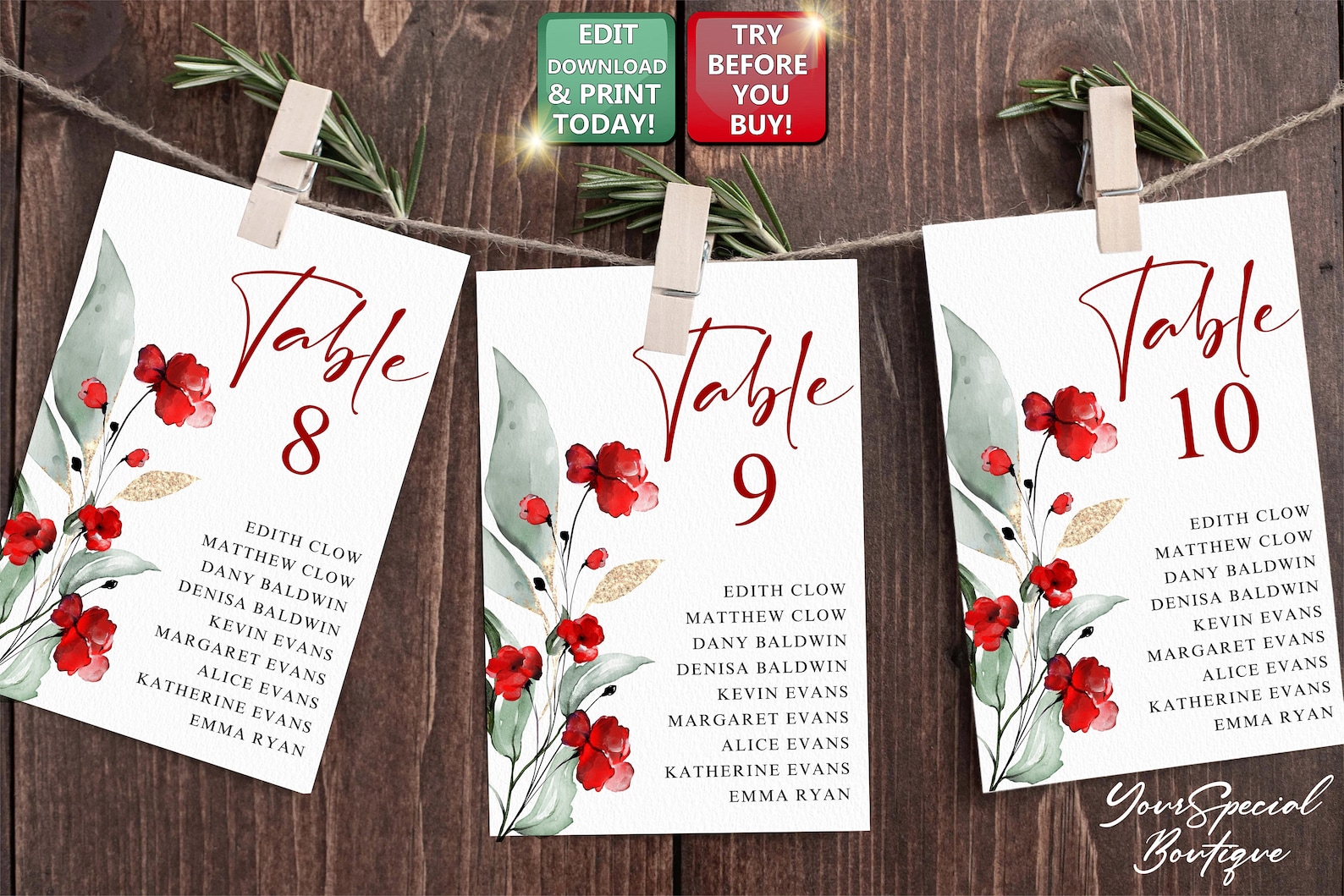 Luxury Seating Chart Cards Seating Chart Wedding Printable - Etsy