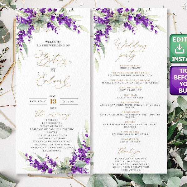 Wedding Purple - Etsy