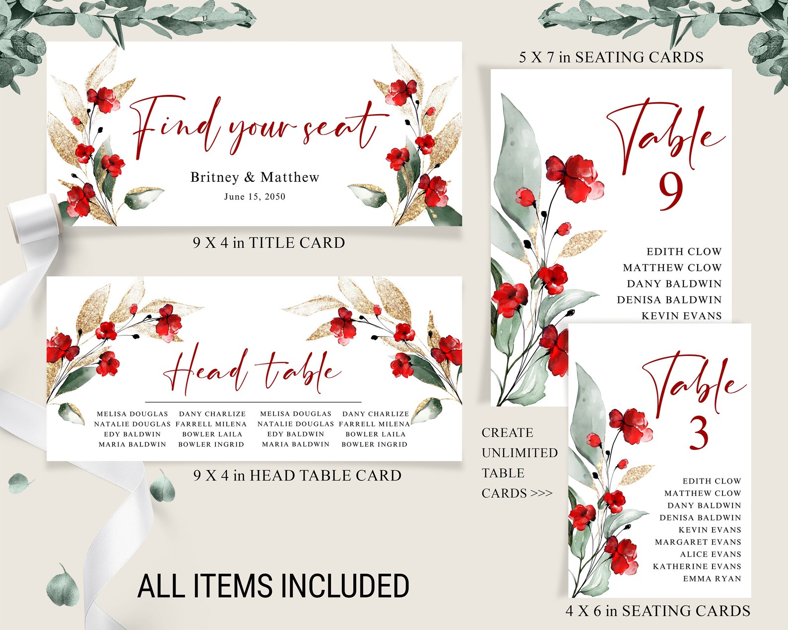 Luxury Seating Chart Cards Seating Chart Wedding Printable - Etsy