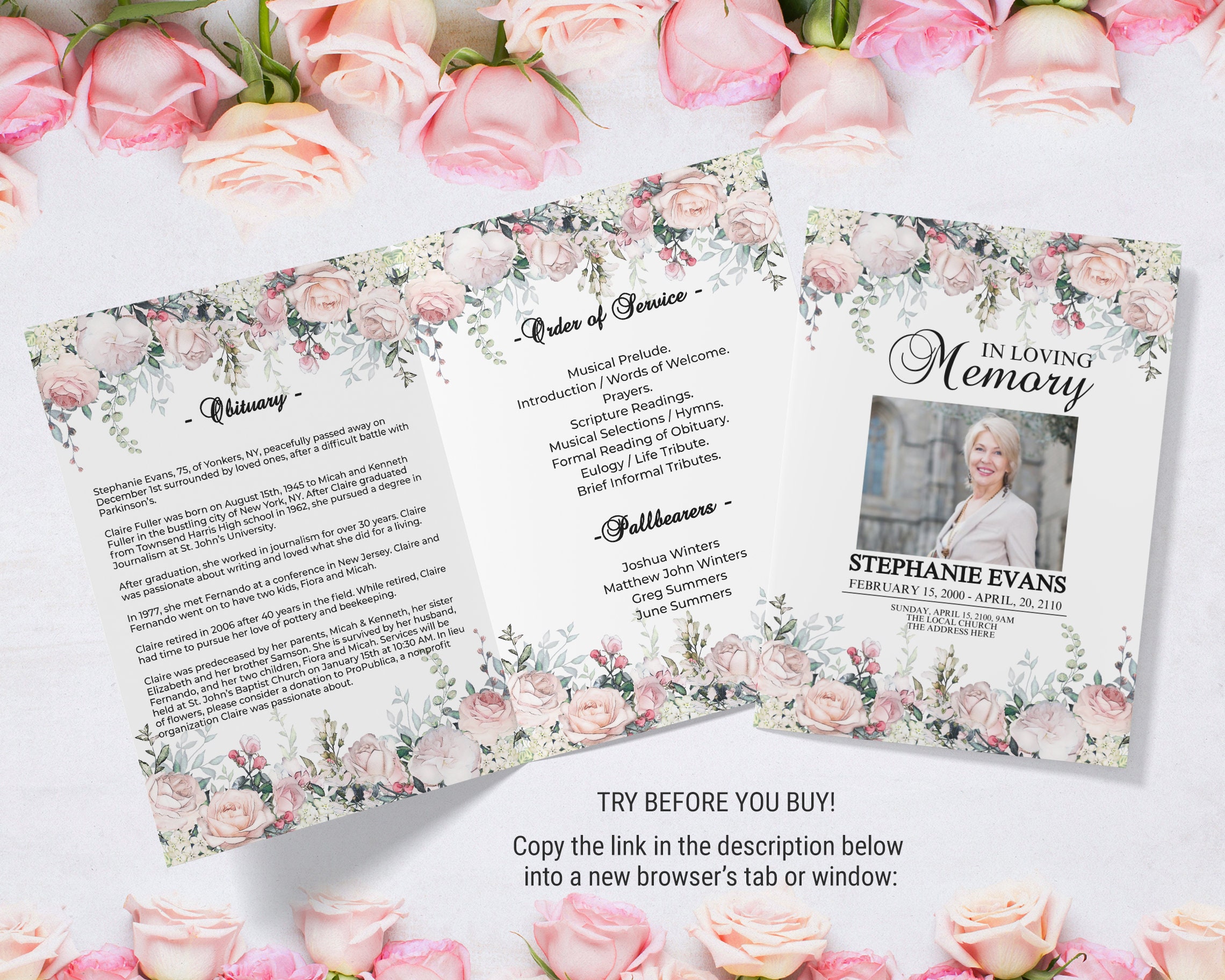 Funeral Bundle Memorial Package Funeral SET PACK funeral | Etsy