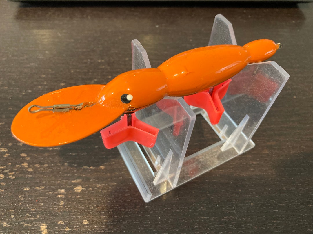 SV23.040B - Refinished 6" Bomber WATER DOG Fishing Lure - Etsy