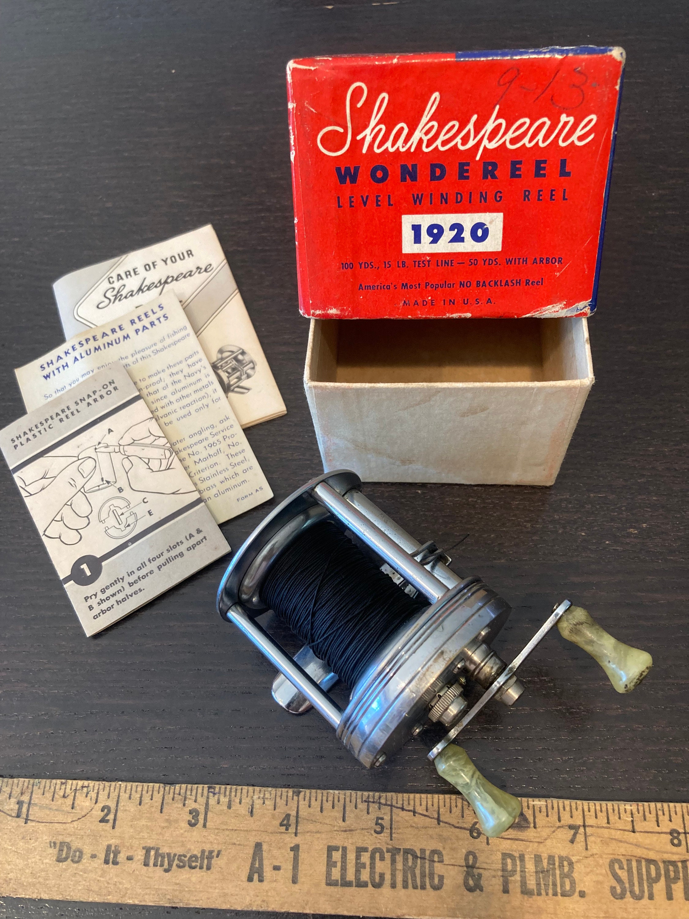 Shakespeare Wondereel Level Winding Baitcasting Reel With - Etsy