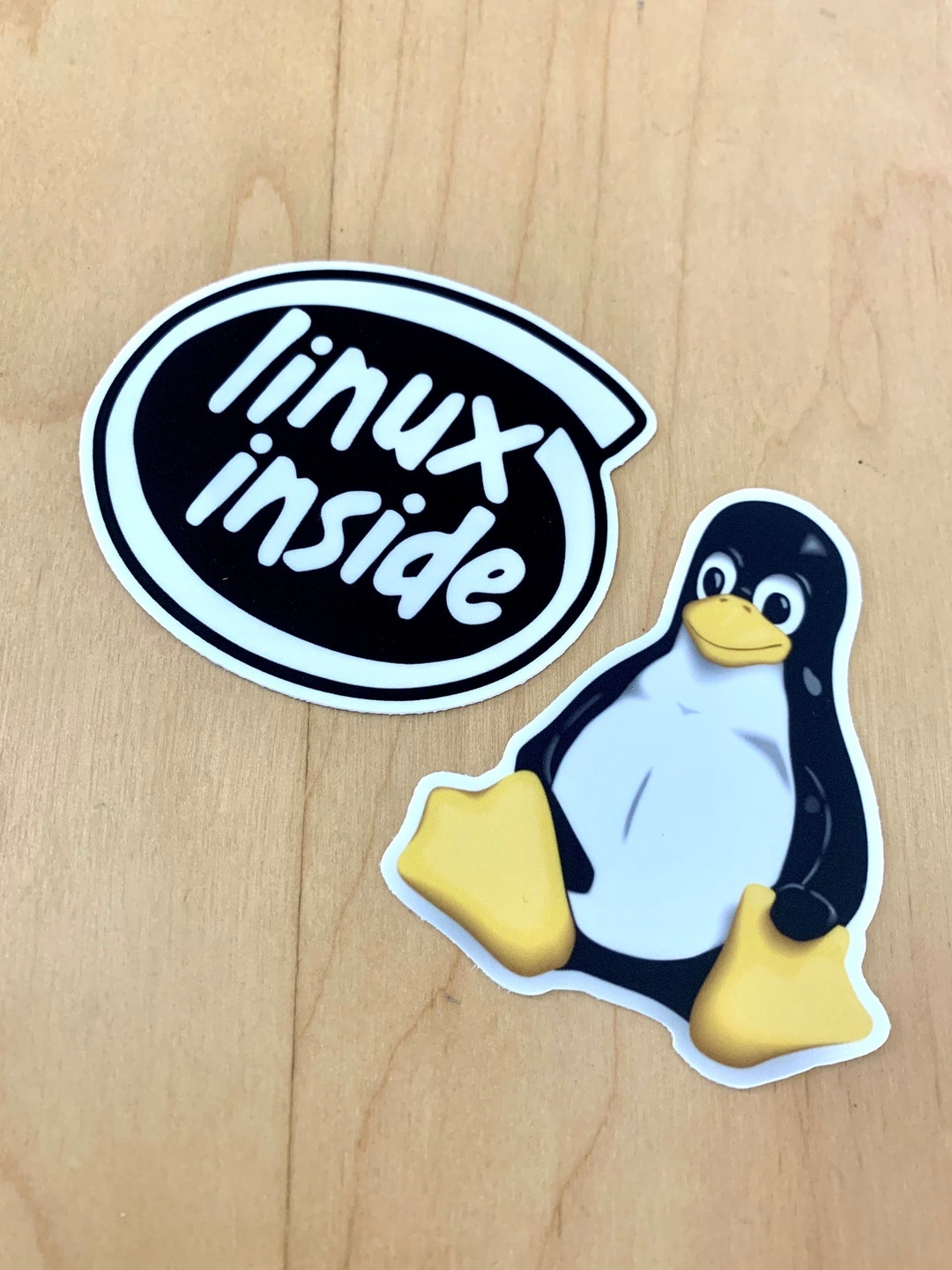 Linux Inside Tux Penguin Laptop Vinyl Open Source Sticker Decal - Etsy