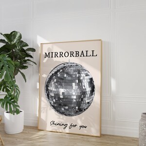 Mirrorball Poster, Taylor Swift Prints, Taylor Swift Poster, Printable ...