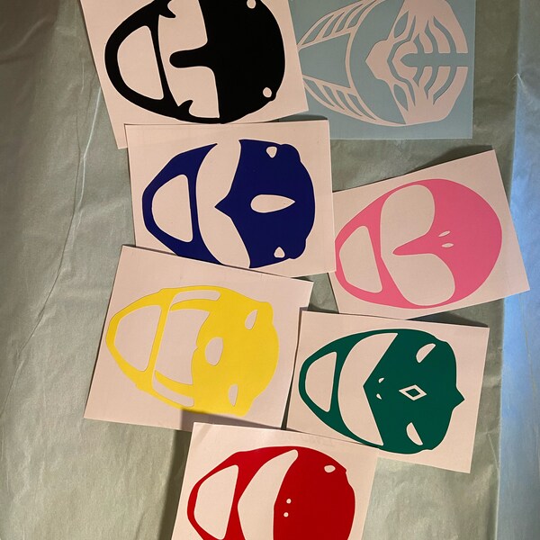 Power Rangers Decal - Etsy