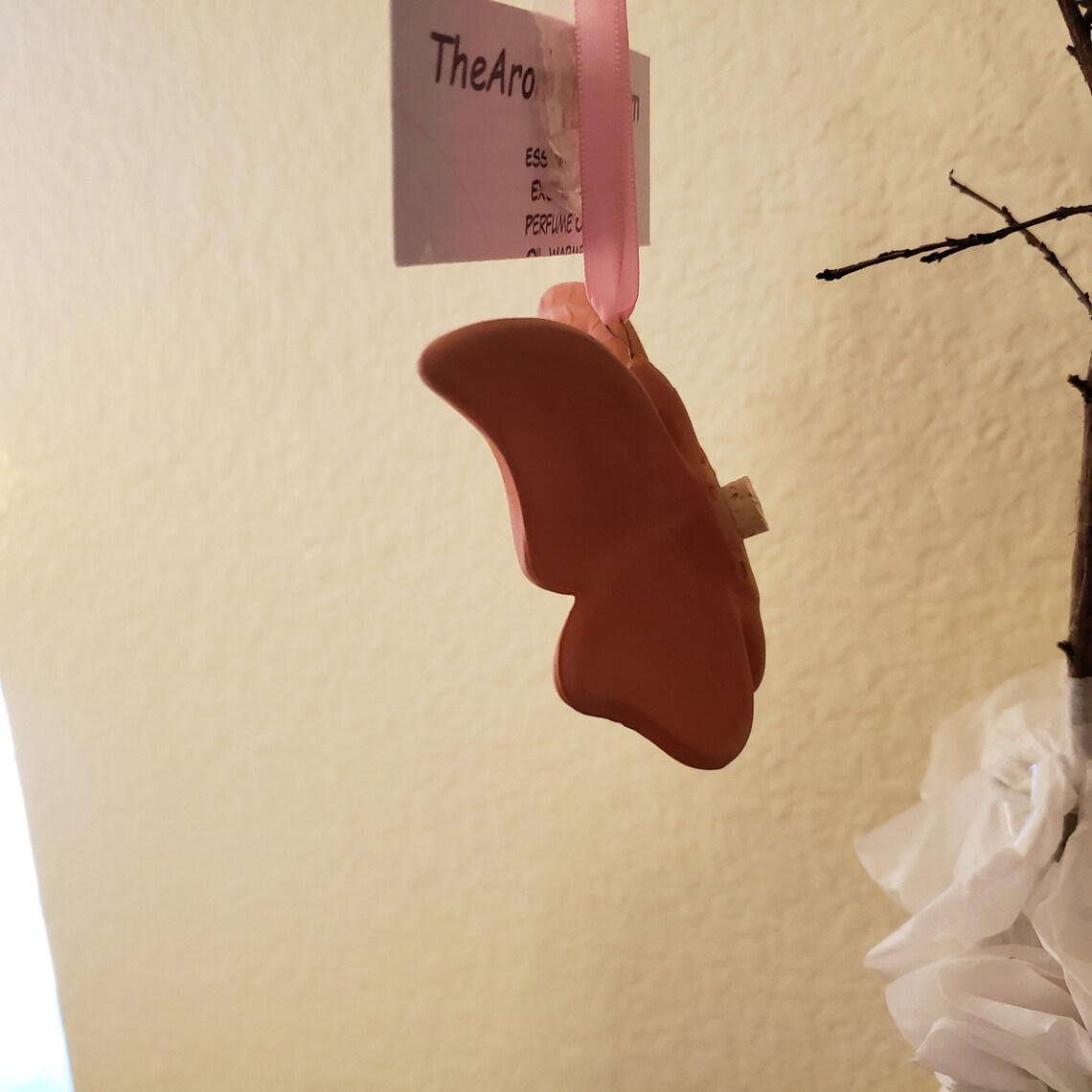 Terra Cotta Oil Diffuser-butterfly - Etsy