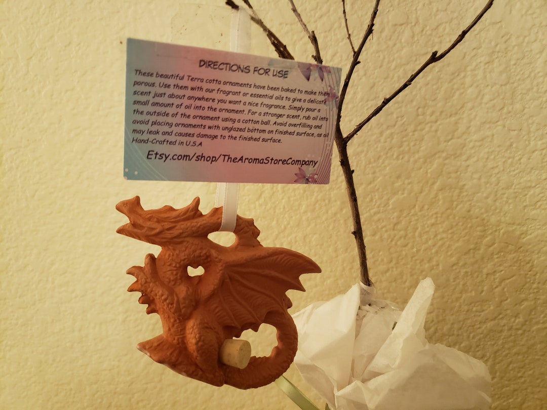 Terra Cotta Oil Diffuser- CHINESE DRAGON - Etsy