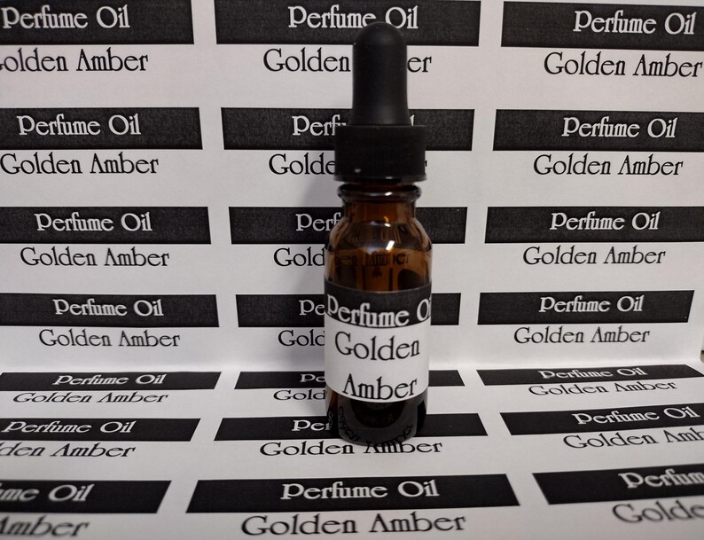 Golden Amber-perfume Oil - Etsy
