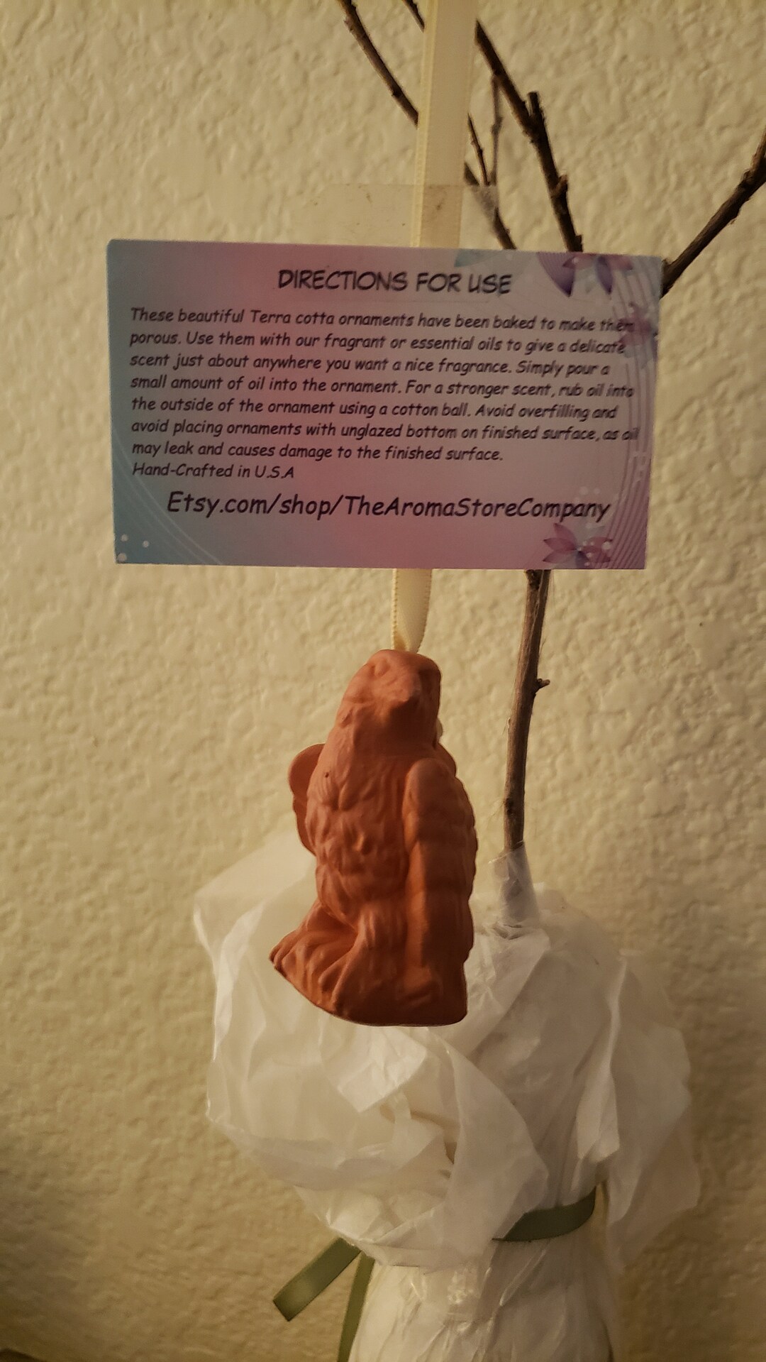 Terra Cotta Oil Diffuser- American Eagle - Etsy