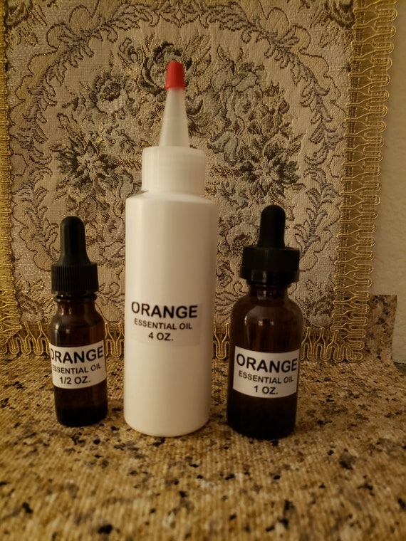 ORANGE ESSENTIAL OIL | Etsy
