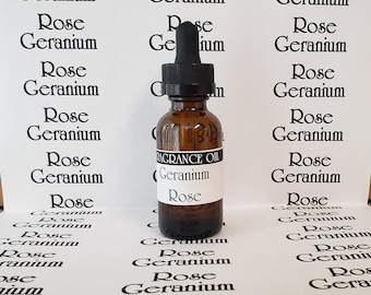 Rose Geranium Perfume Oil - Etsy