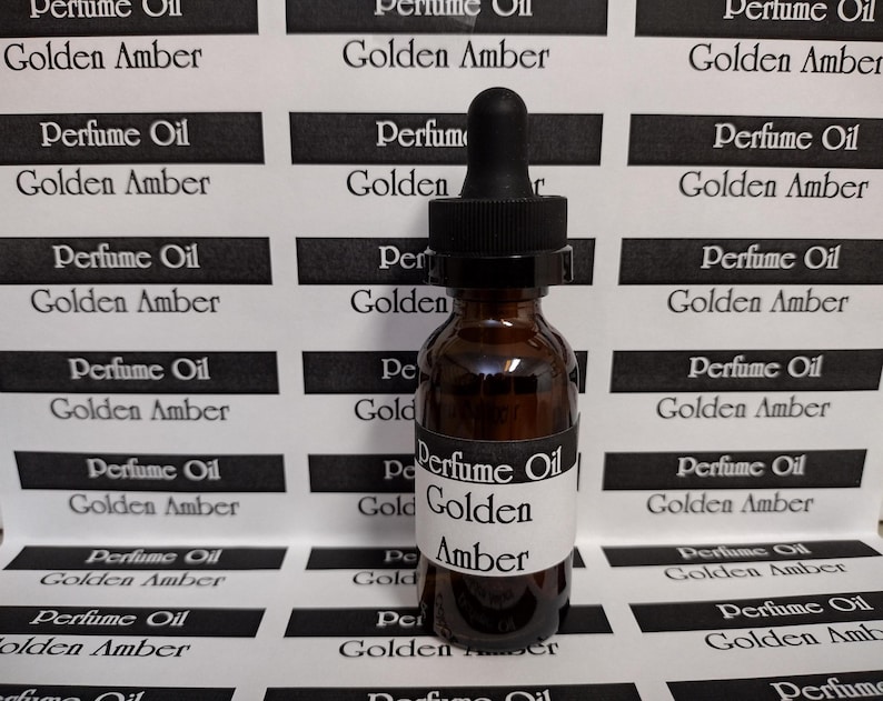 Golden Amber-perfume Oil - Etsy