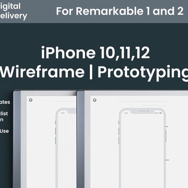 IPhone 14 Pro, iPhone 15, iPhone 15 Pro Wireframes Prototyping ...