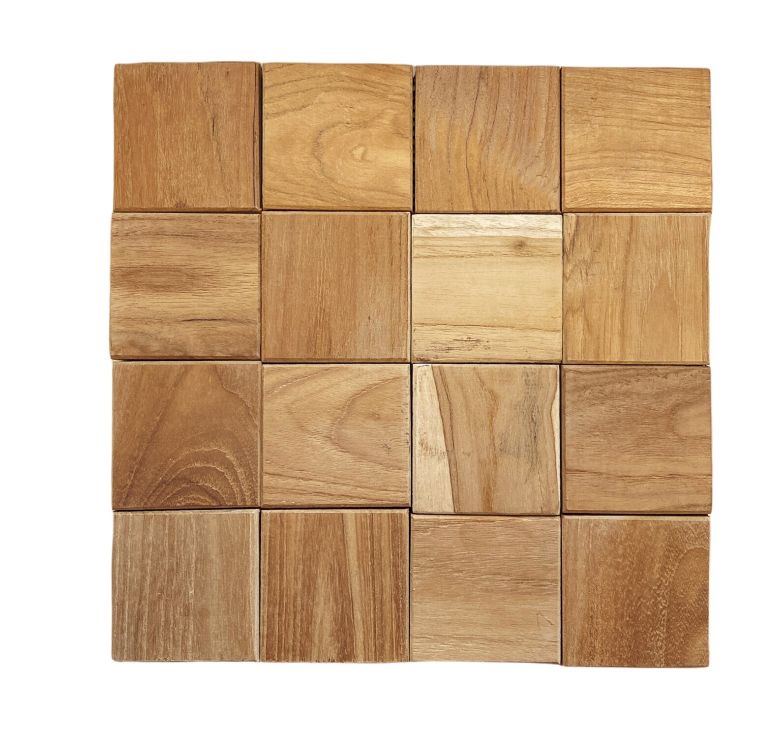 Teak Wood Wall Panel - Tik Tak Teak - 10.76 Sq Ft/box - Etsy