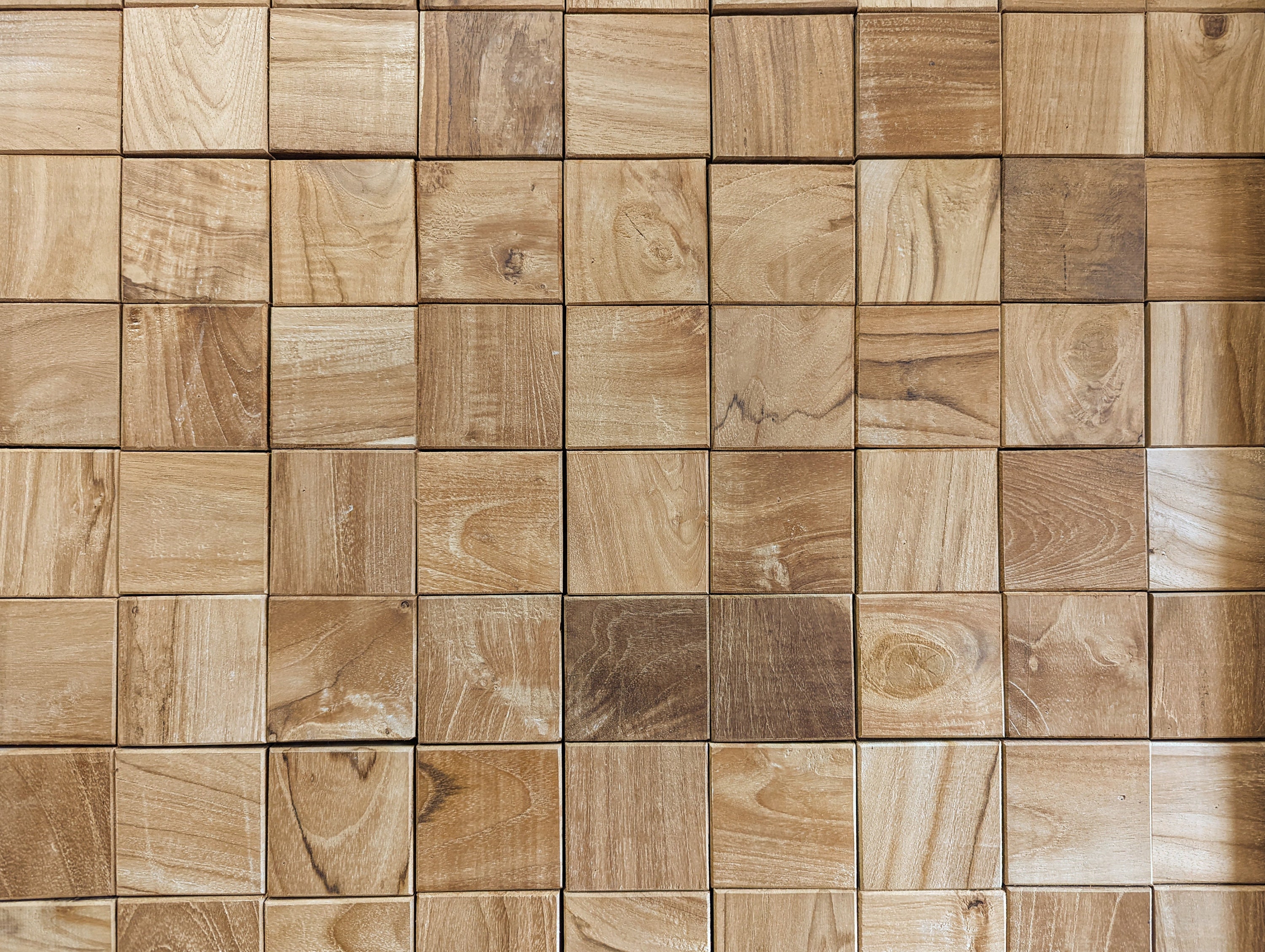 Teak Wood Wall Panel - Tik Tak Teak - 10.76 Sq Ft/box - Etsy